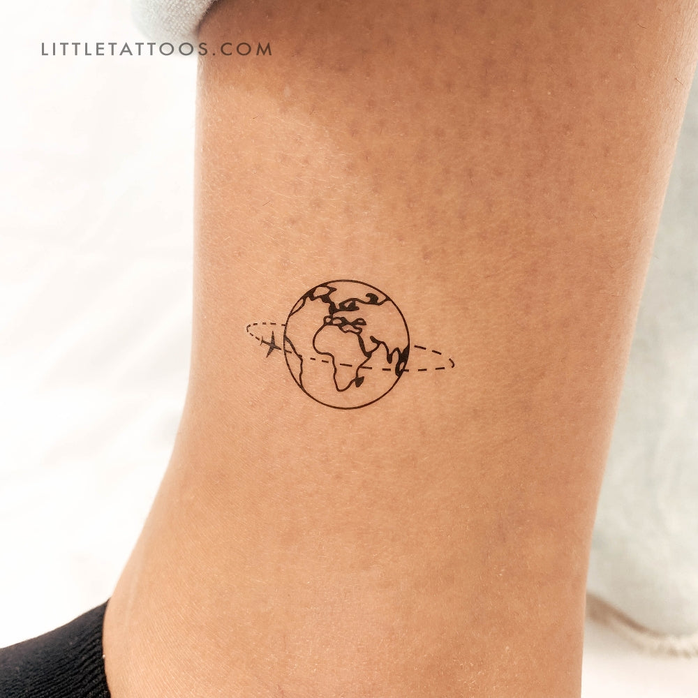 Outline Of World Tattoo