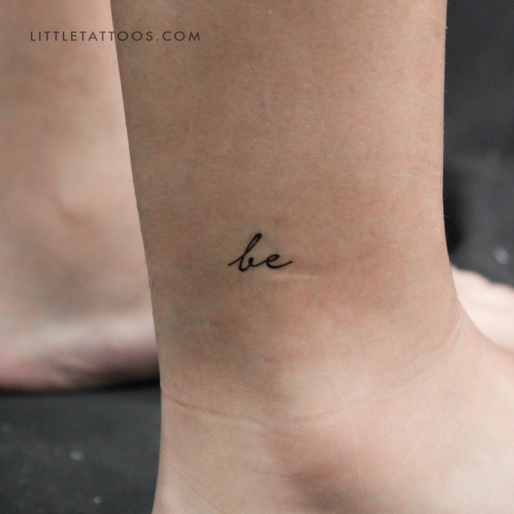 Be Temporary Tattoo - Set of 3 – Temporary Little Tattoos