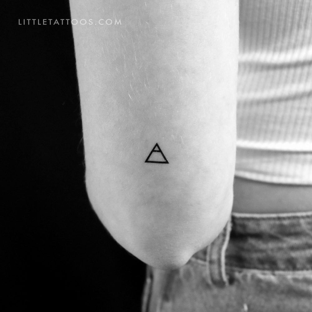 Meaningful Triangle Tattoos Trending Tattoos: Glyphs | Avantgarde