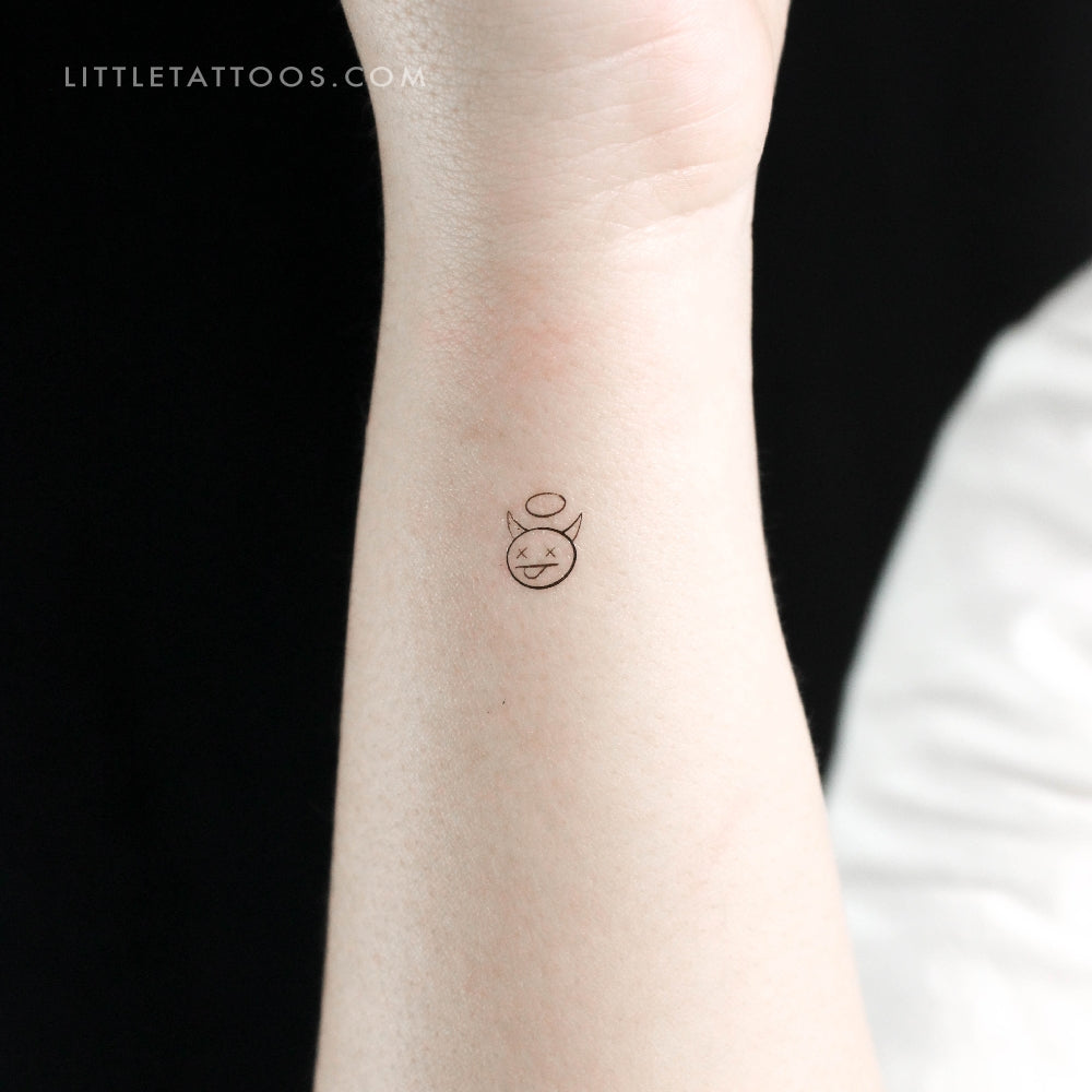 Devil Temporary Tattoo - Set of 3 – Little Tattoos