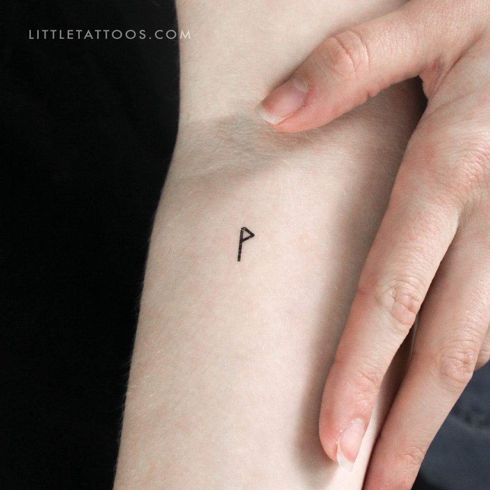 Wynn Rune Temporary Tattoo - Set of 3 – Little Tattoos