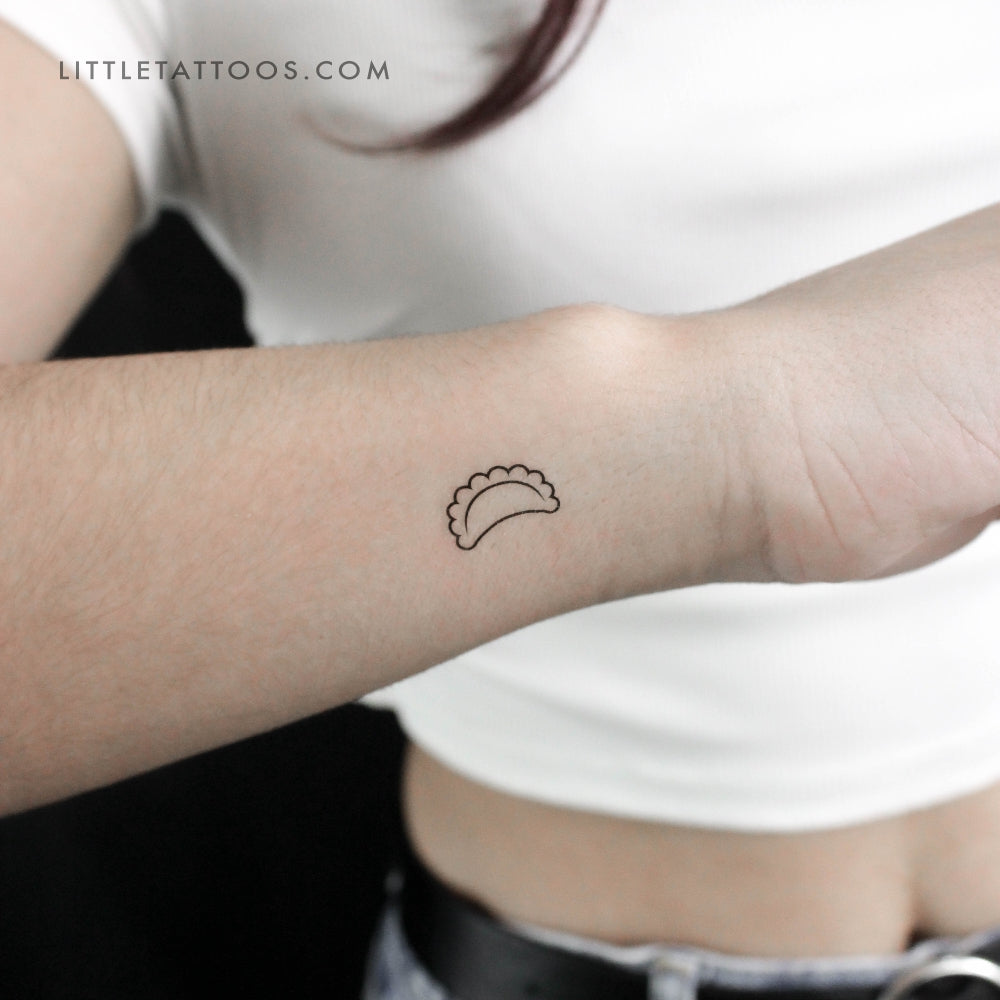 Dumpling Temporary Tattoo - Set of 3 – Little Tattoos