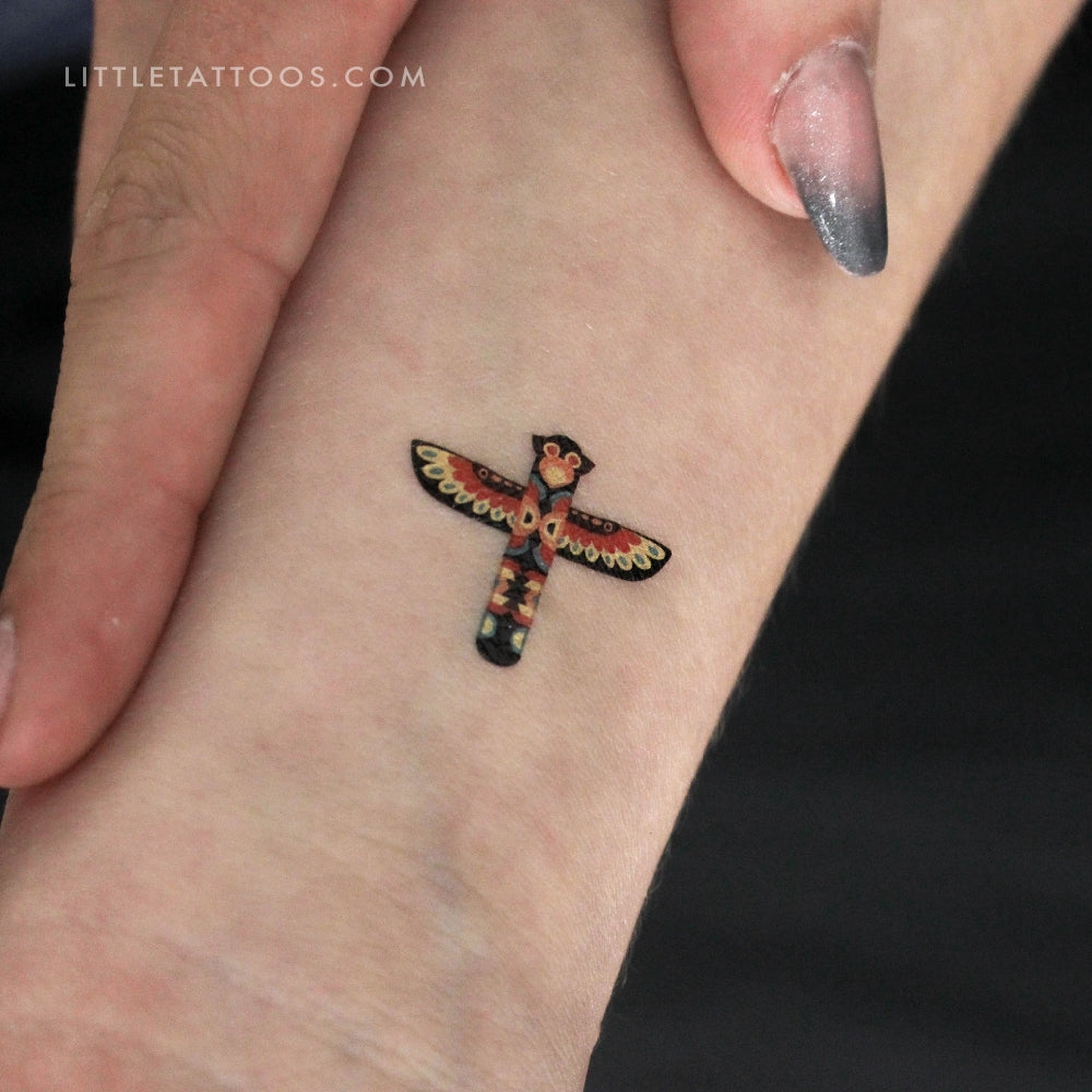 Totem Temporary Tattoo - Set of 3 – Little Tattoos