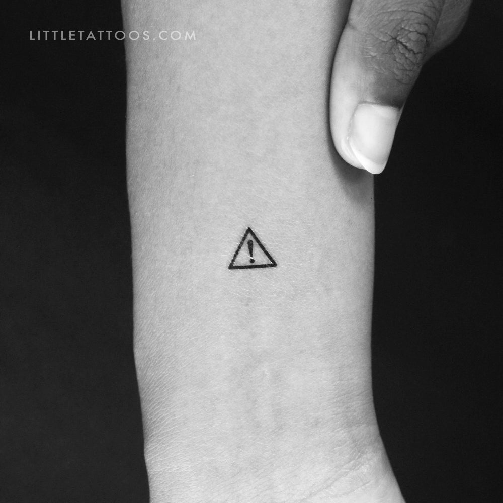 Caution Tattoos Stencil Bio Hazard Caution Danger Poison Zombie Symbol