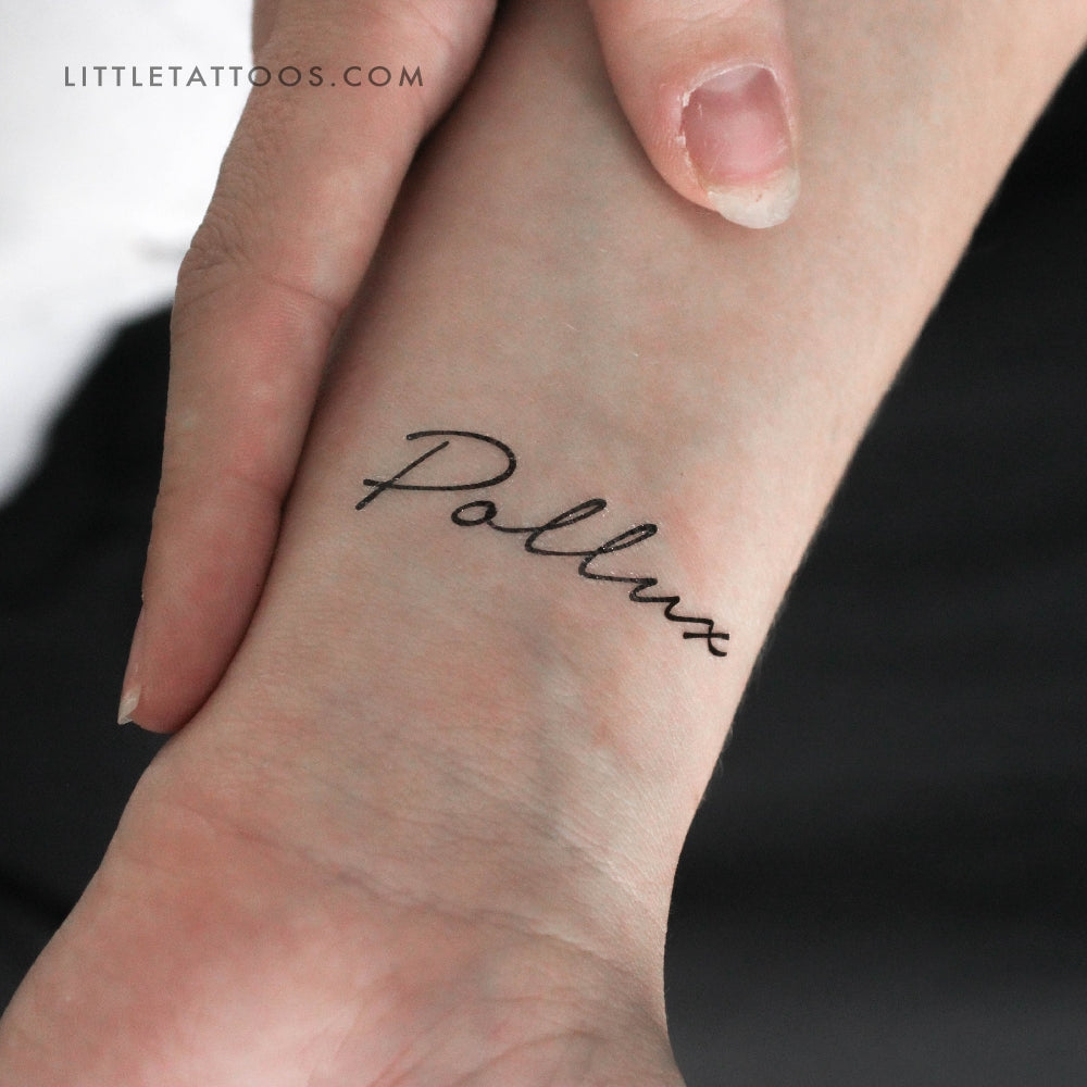 Pollux Temporary Tattoo - Set of 3 – Little Tattoos