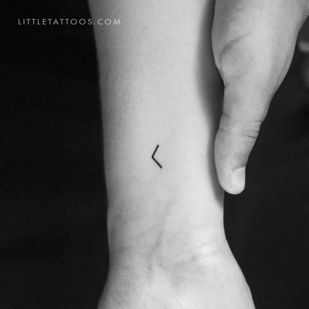 Kaunan Rune Temporary Tattoo - Set of 3 – Little Tattoos