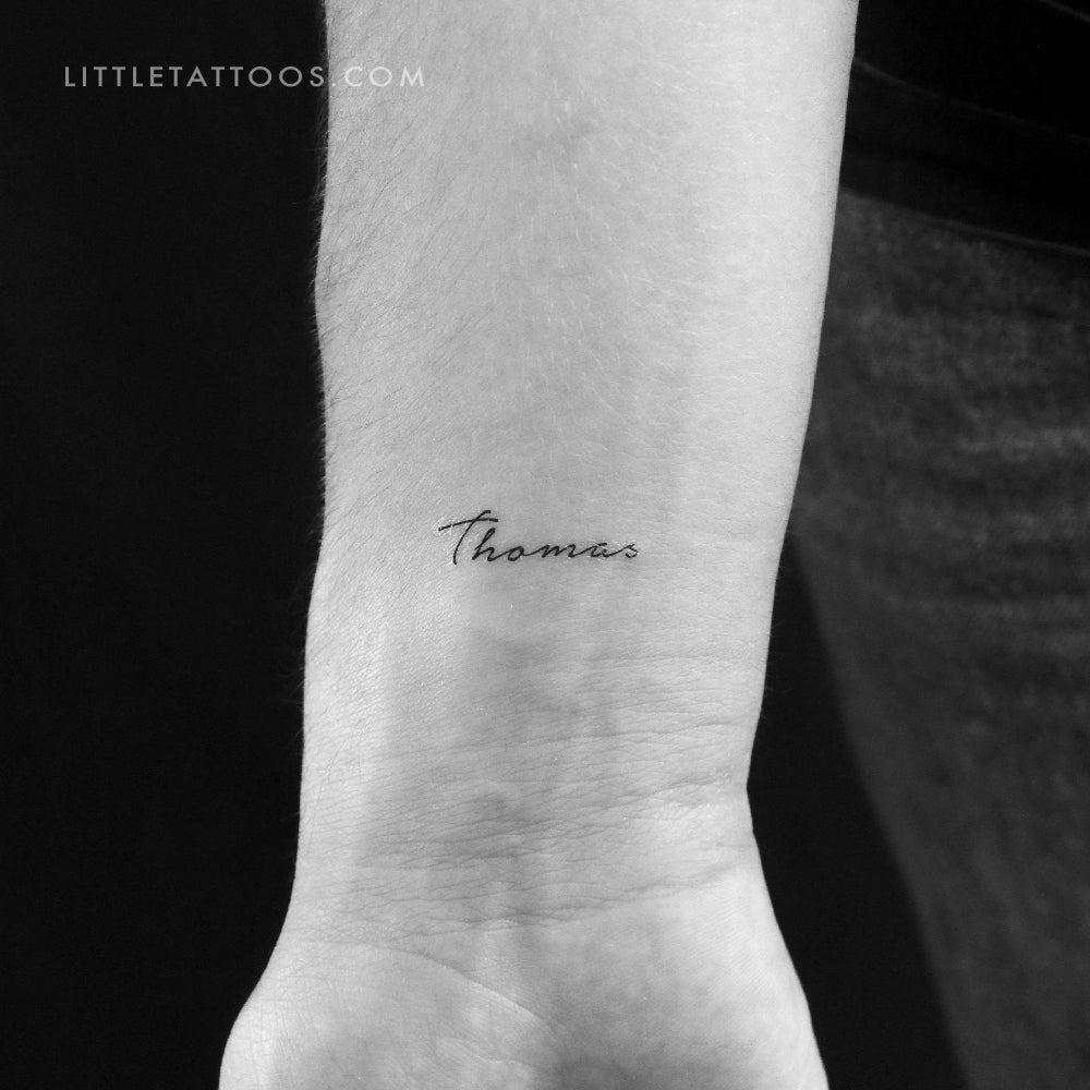 Thomas Temporary Tattoo - Set of 3 – Little Tattoos