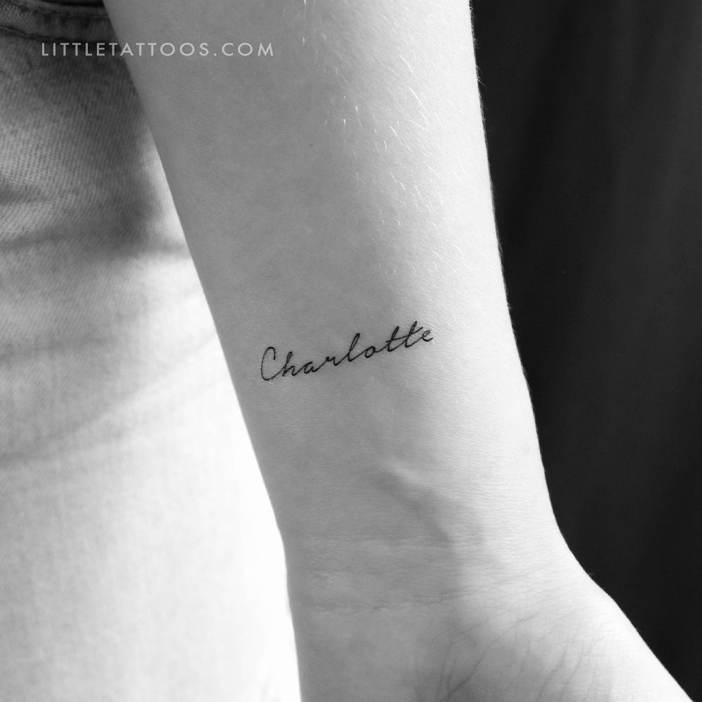 Charlotte tattoo - Bronctattooaus.com