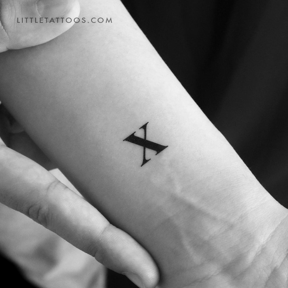 Roman Numeral X Tattoos X Roman Numeral Tattoo Designs Page 3 Of 4