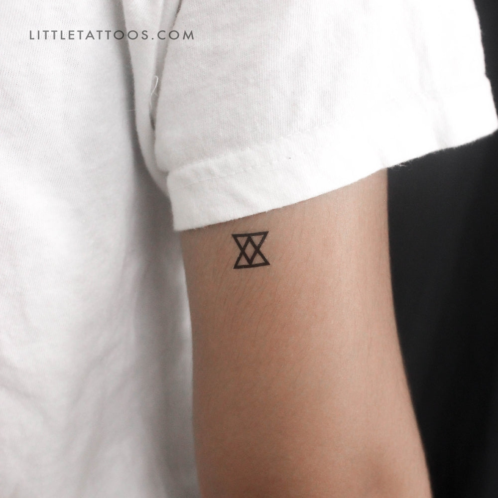 Connect Symbol Temporary Tattoo (Set of 3) – Temporary Little Tattoos