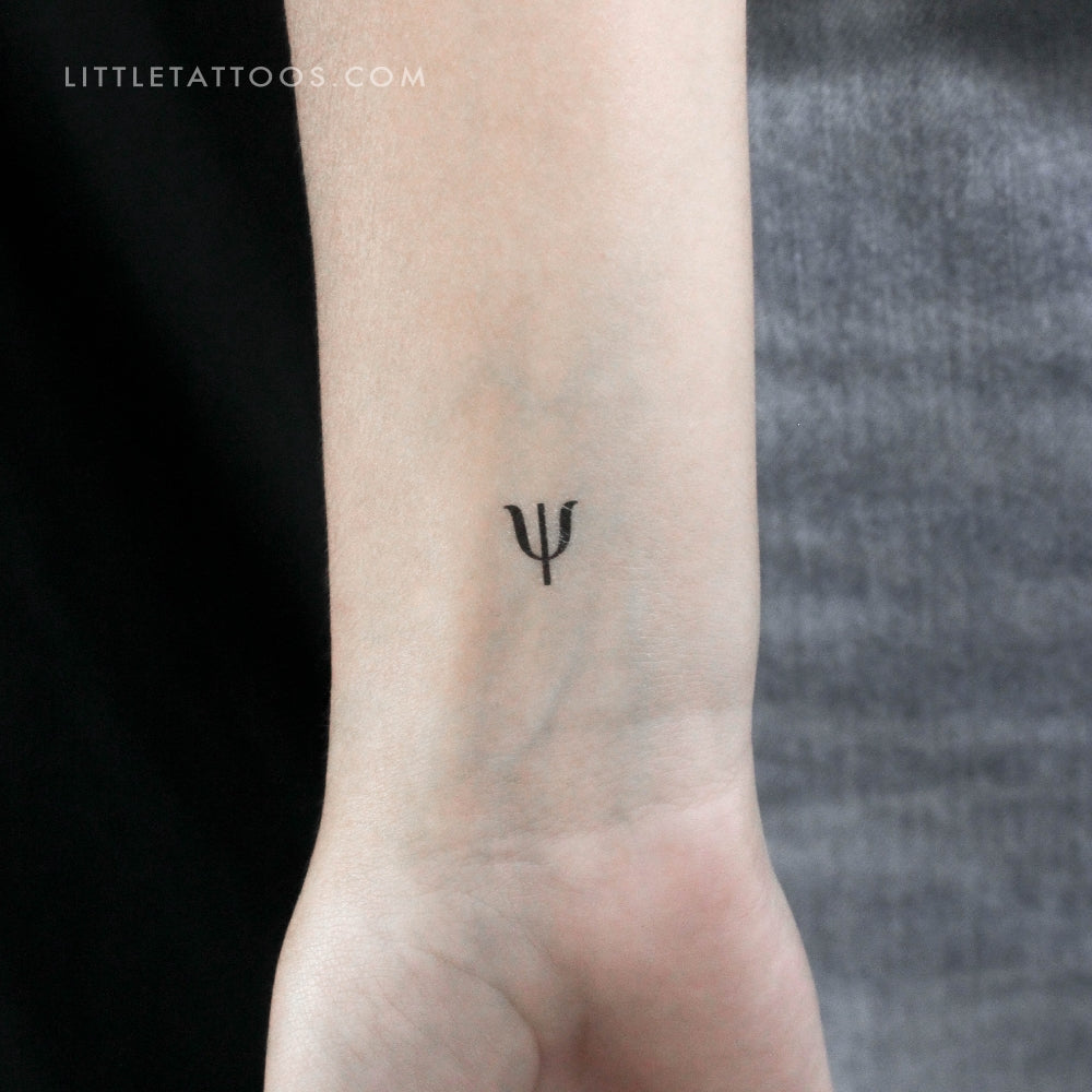 Psi Temporary Tattoo - Set of 3 – Little Tattoos