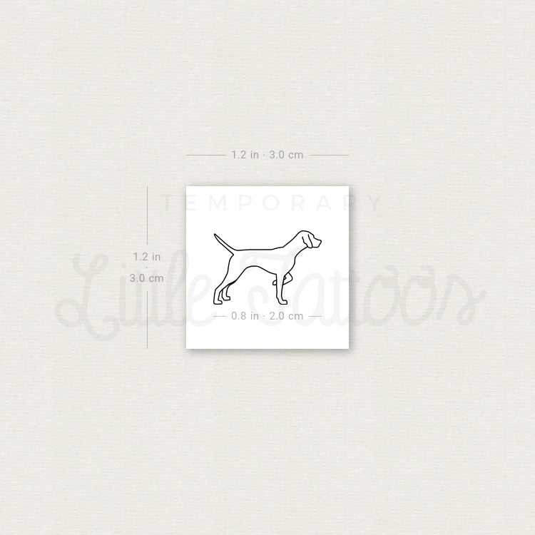 Pointer Temporary Tattoo - Set of 3 – Little Tattoos