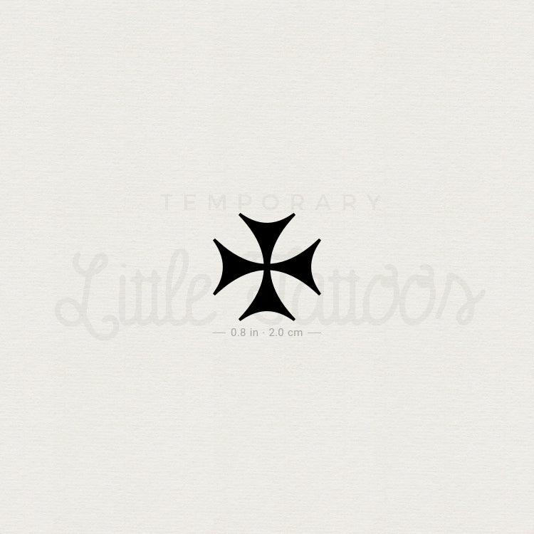 Bolnisi Cross Temporary Tattoo - Set of 3 – Little Tattoos