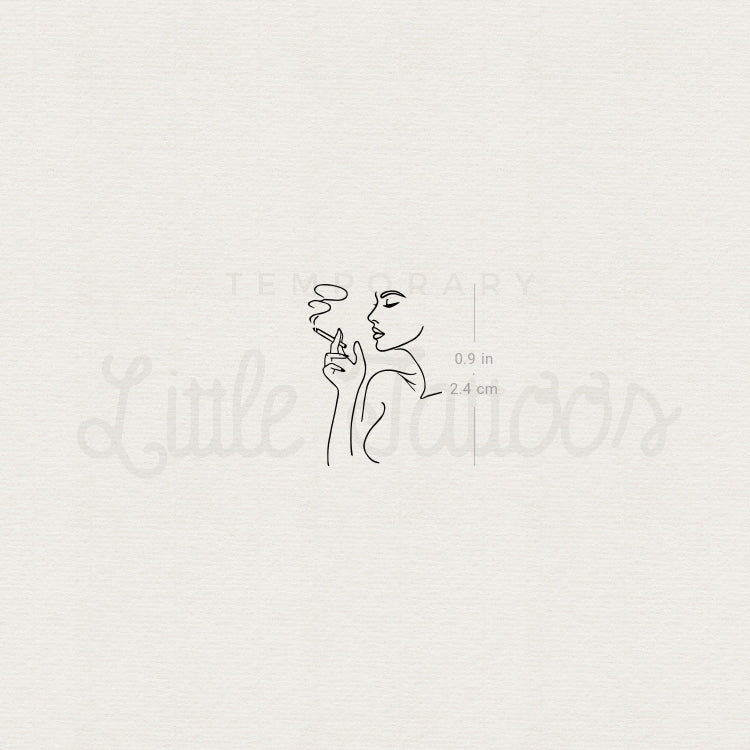 Smoker Temporary Tattoo - Set of 3 – Little Tattoos
